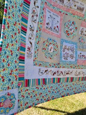 Fig 'n Berry "The Secret the Garden" Stitchery BOM~10 Months – MillyMac Supplies