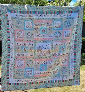 Fig 'n Berry "The Secret the Garden" Stitchery BOM~10 Months – MillyMac Supplies