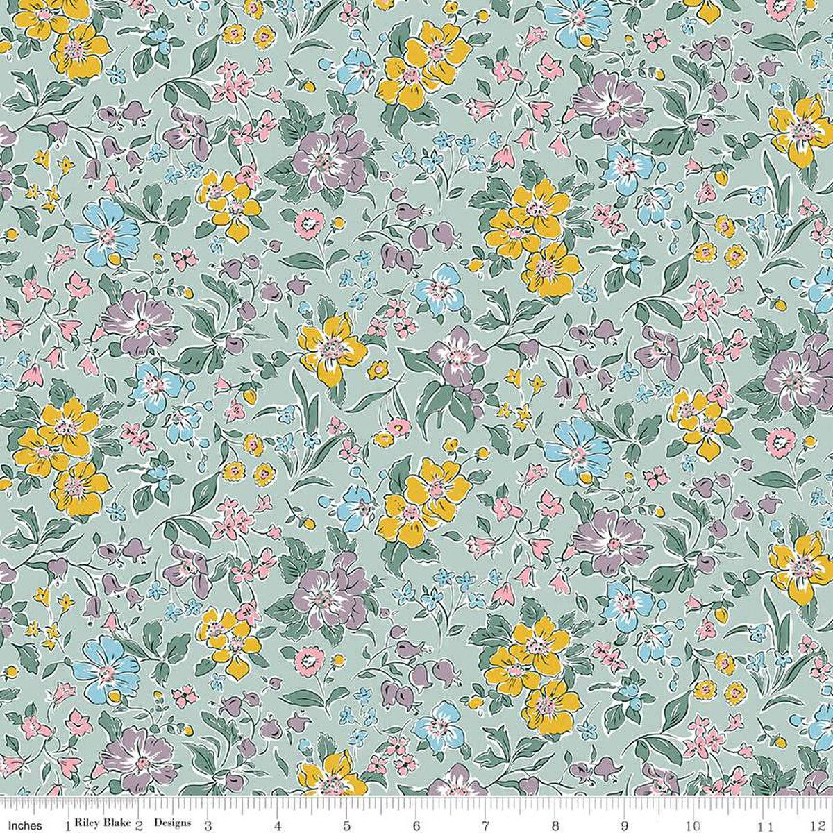Liberty Fabrics -Heirloom 5 Spring~ Springs Petals A – MillyMac Supplies
