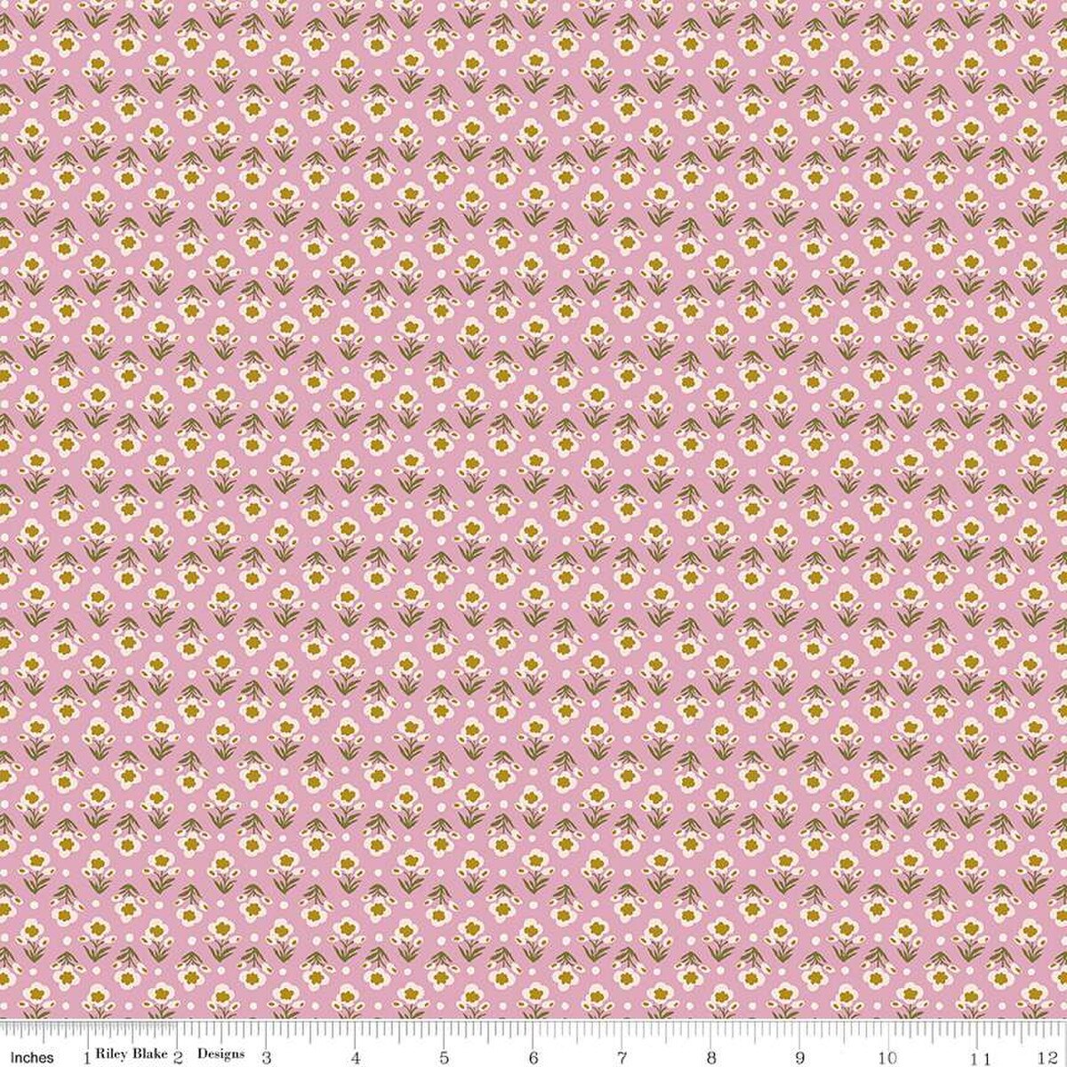 Liberty Fabrics - Botanist's Walk Posy Breeze A – MillyMac Supplies
